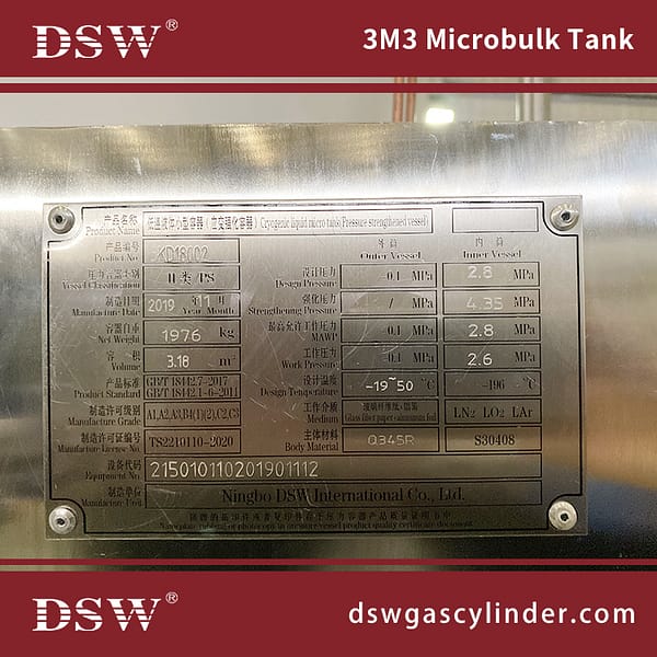 Microbulk, Micro bulk Tanks, MicroBulk Storage Systems | DSW
