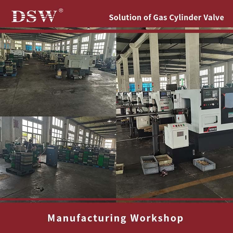 CGA580 Cylinder Valves for Argon, Helium, Nitrogen Use