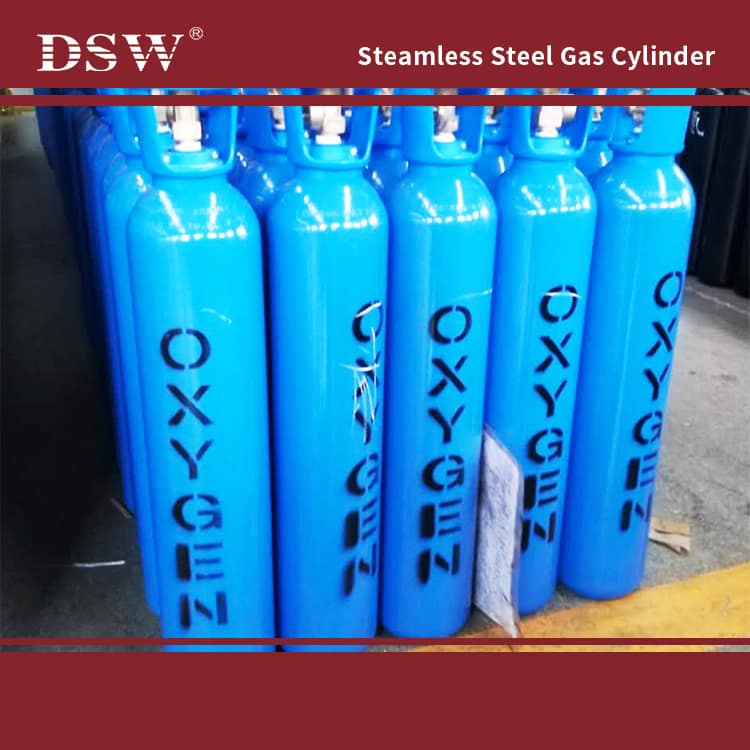 Seamless Steel Gas Cylinders | 2L - 80L Gas Bottles - DSW