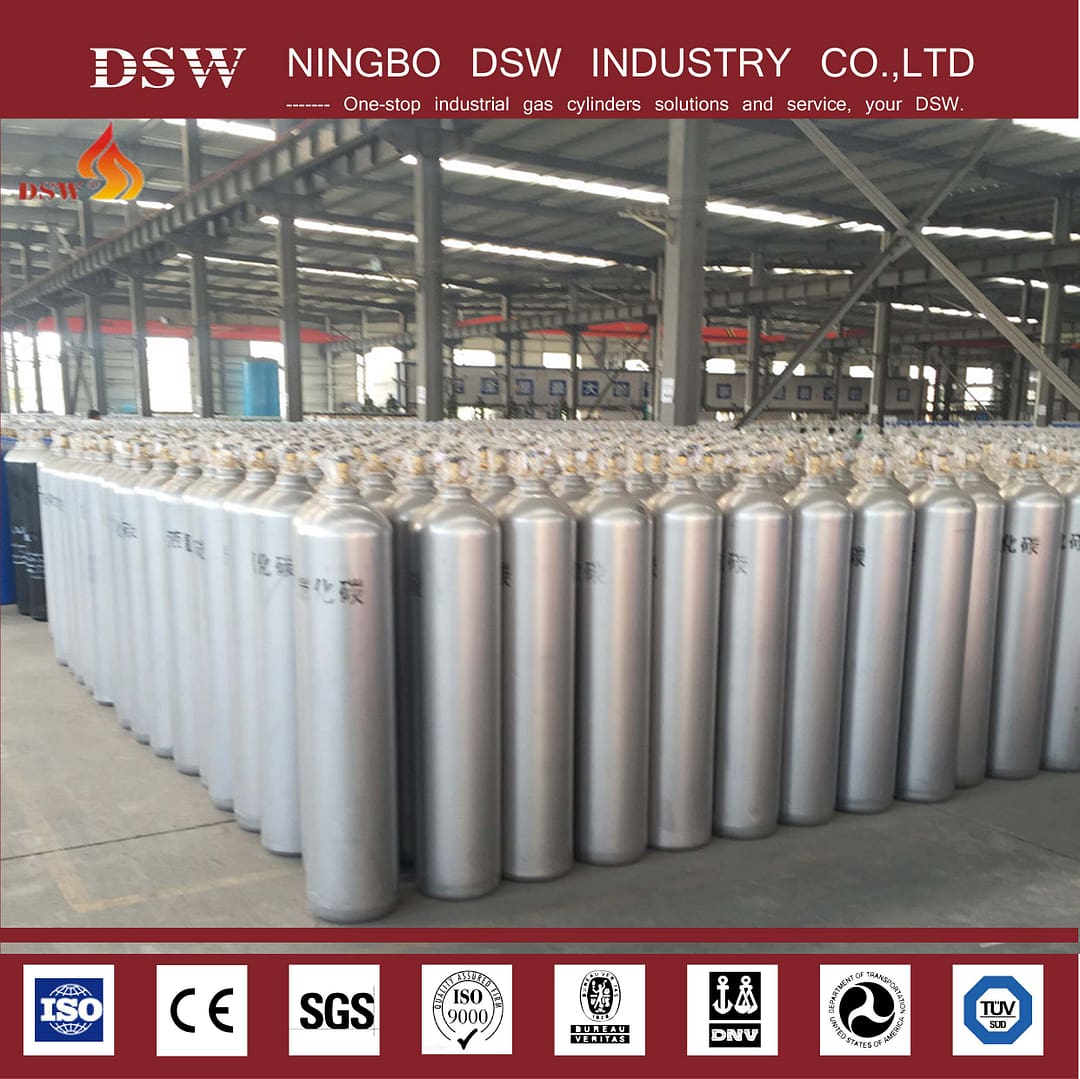 Seamless Steel Gas Cylinder supplier, DSW Gas Cylinder