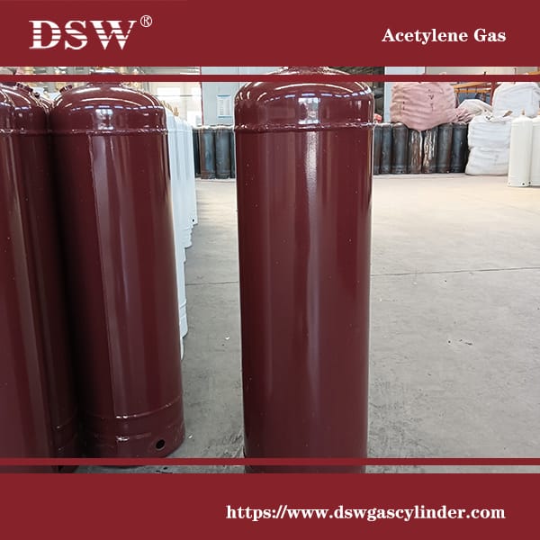 Acetylene cylinders, 40L acetylene bottles manufacturer |DSW